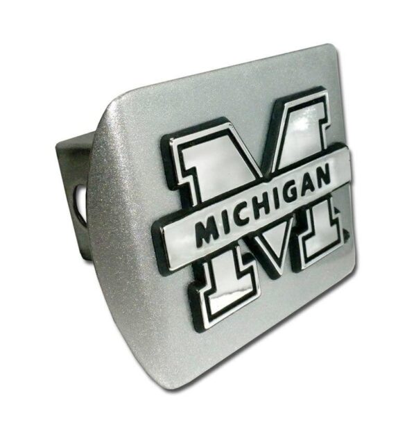 University of Michigan Navy “M” Chrome and Color Car Emblem - I ...
