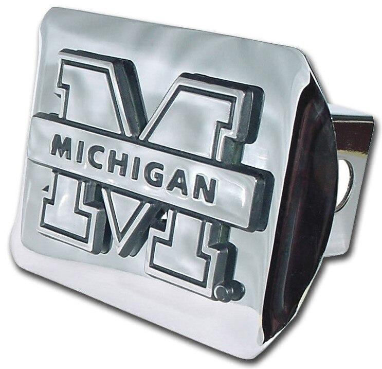 University of Michigan Yellow “M” Chrome and Color Car Emblem - I ...