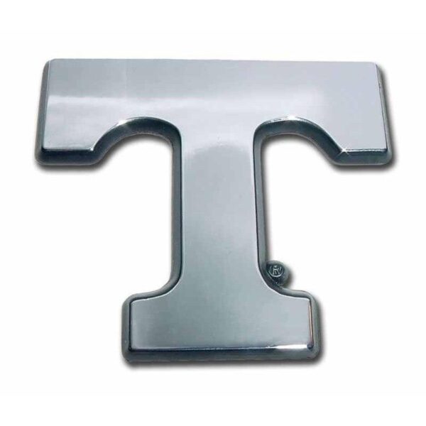 University of Tennessee Chrome T Car Emblem - I AmEricas Flags