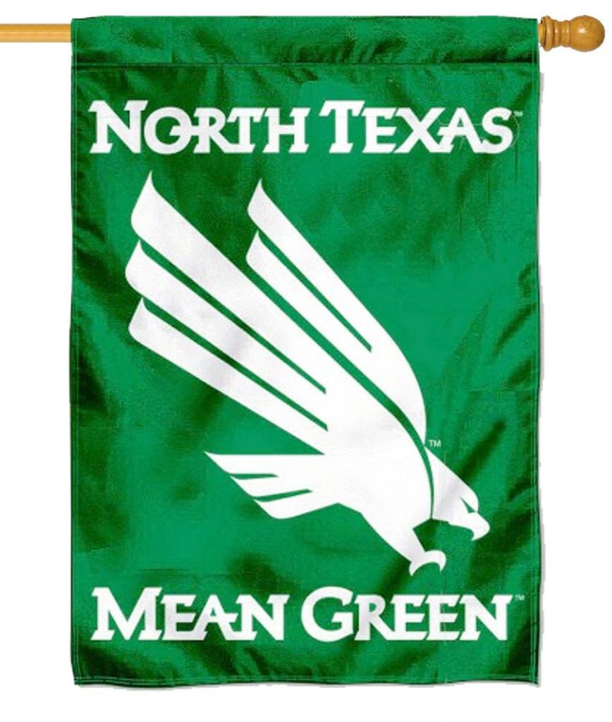 UNT Mean Green Eagle Logo 3×5 Flag - I AmEricas Flags