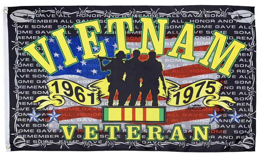 Vietnam Veteran 1961 – 1975 3×5 Flag - I AmEricas Flags