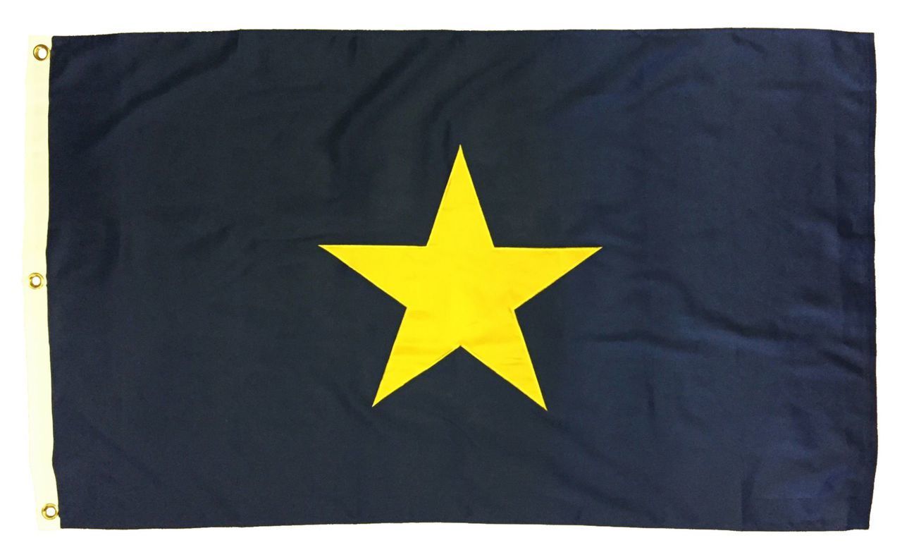 Burnet’s 1st Texas Republic Flag 3×5 2-Ply Polyester - I AmEricas Flags