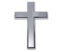Cross Pointed Chrome Car Emblem - I AmEricas Flags