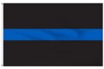 Police Thin Blue Line Flags – Printed - I AmEricas Flags