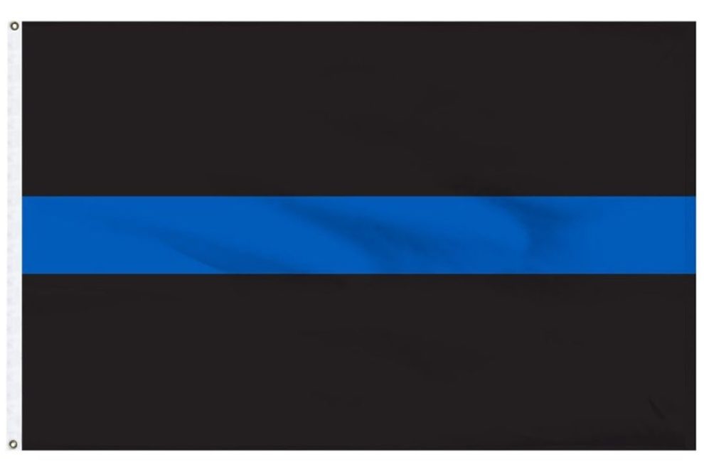 Police Thin Blue Line Flags – Printed - I AmEricas Flags