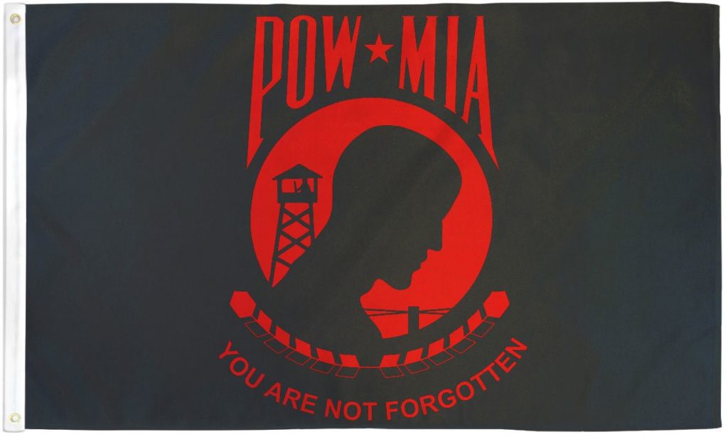 POW MIA Red 3×5 Flag - I AmEricas Flags