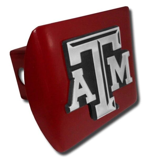 Texas A&M University ATM Maroon Hitch Cover - I AmEricas Flags