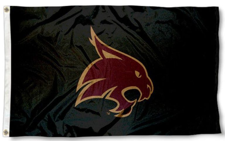 Texas State Bobcat Logo 3×5 Flag - I AmEricas Flags