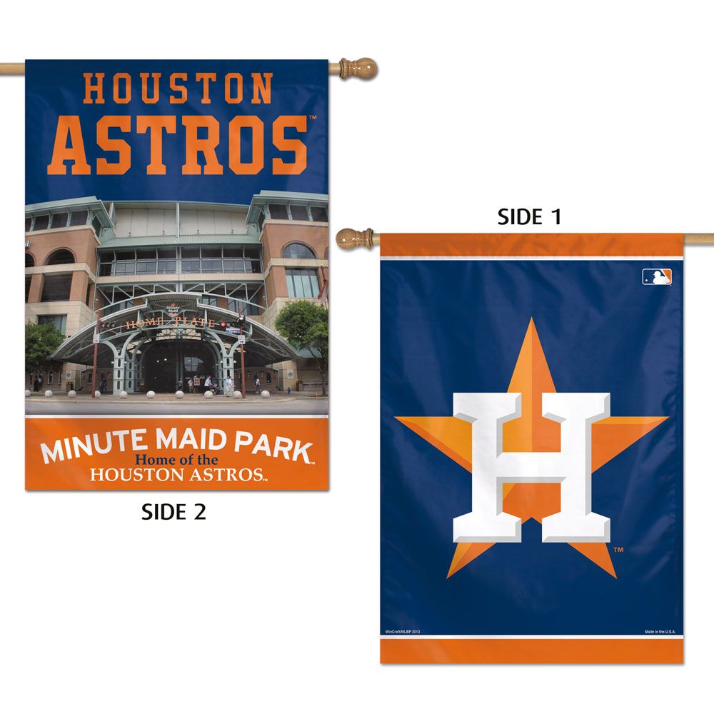 Houston Astros Stars and Stripes Deluxe 3×5 Flag - I AmEricas Flags