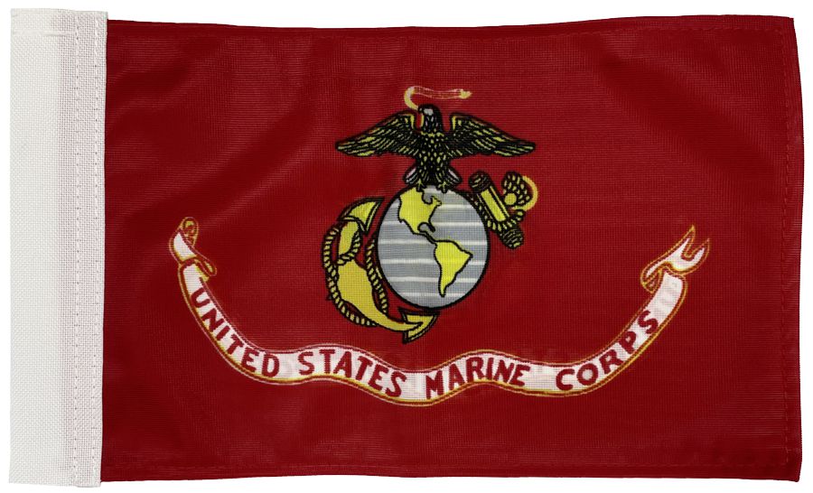 Marine Corps 6″ x 9″ Motorcycle Flag - I AmEricas Flags
