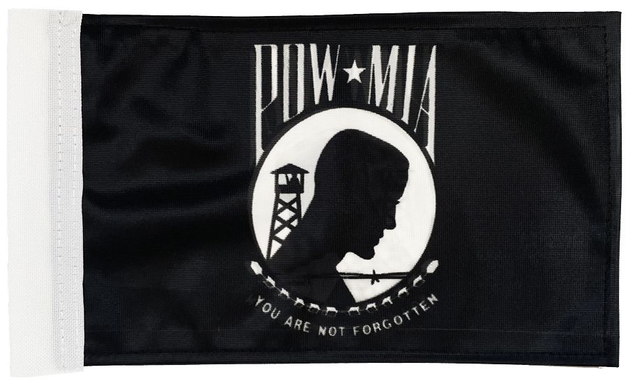 POW MIA 6″ x 9″ Motorcycle Flag - I AmEricas Flags