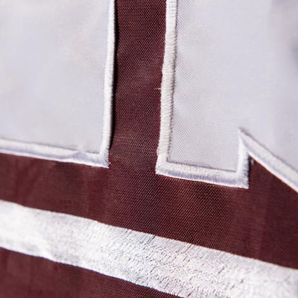 Texas A&M State Shape Logo 3×5 Applique Flag - I AmEricas Flags