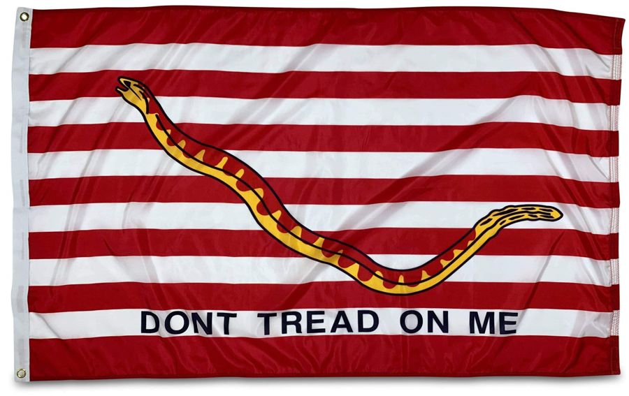 1st Navy Jack 3×5 Flag – Printed - I AmEricas Flags