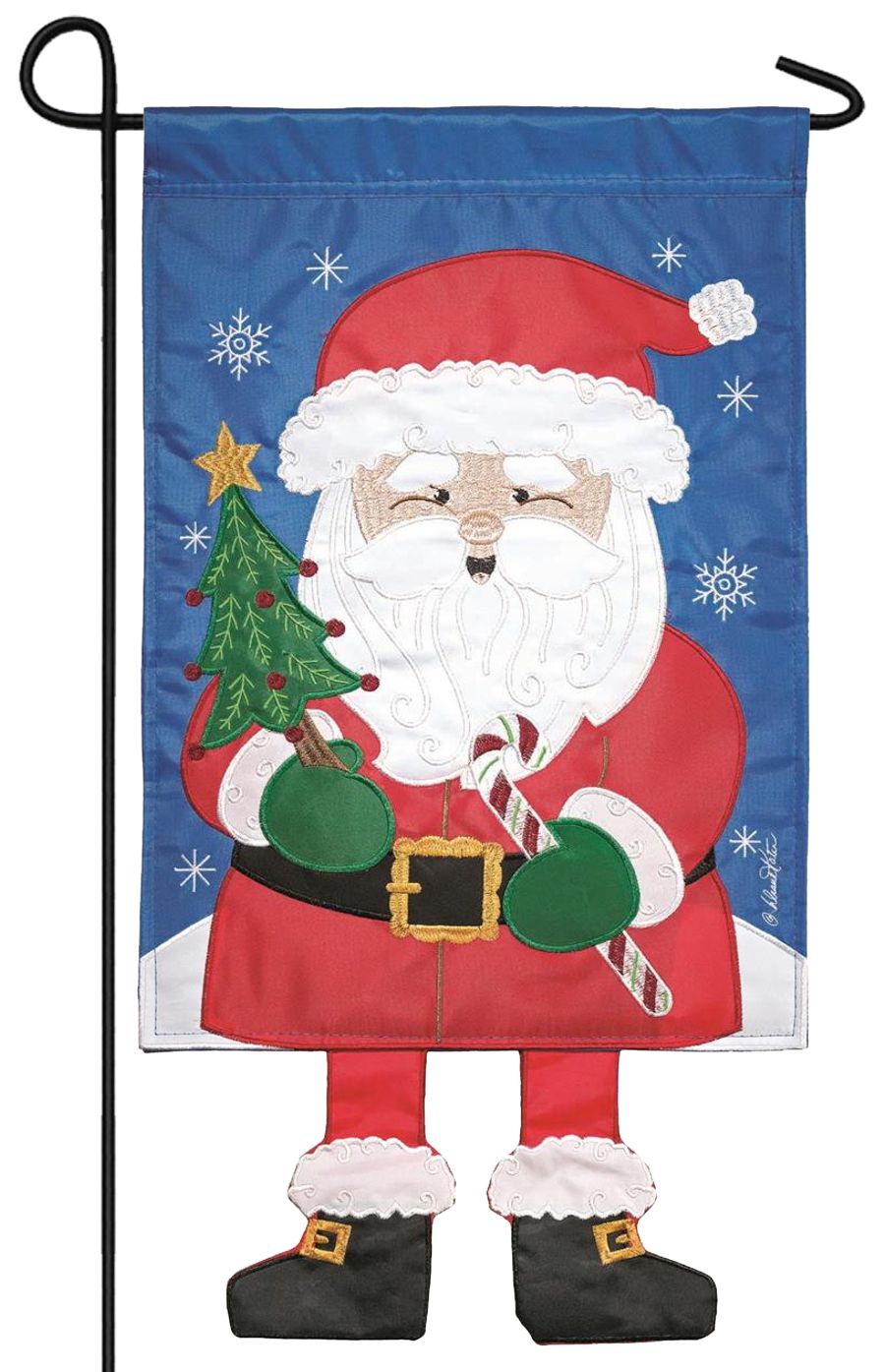 Santa Claus Garden Flags - I AmEricas Flags