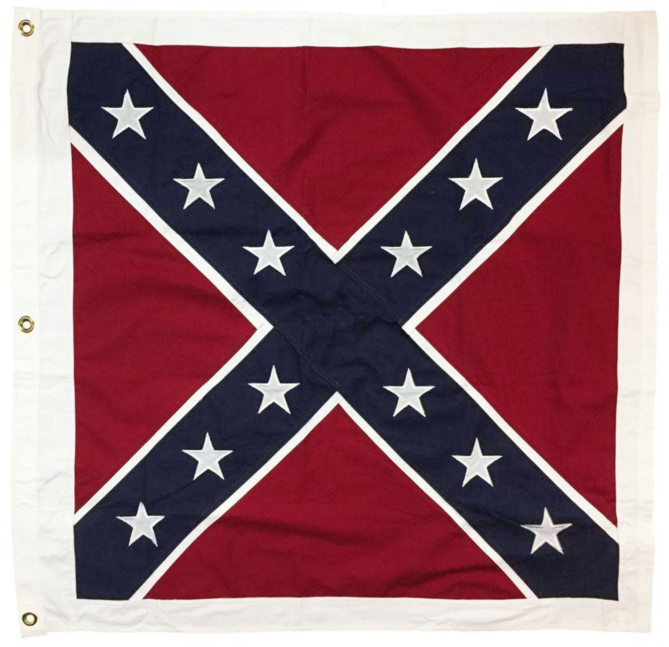 1st Texas Infantry Square Battle Flag 52″x52″ Sewn Cotton - I AmEricas Flags