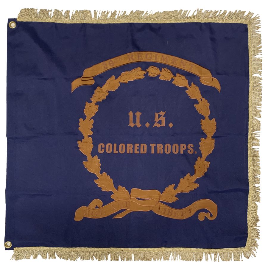 26th New York Regiment Colored Troops Flag 38″ x 38″ 2-Ply Polyester ...