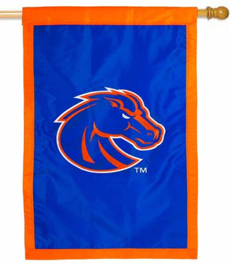 Boise State University Applique House Flag - I AmEricas Flags
