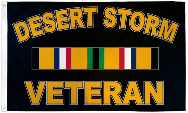 Desert Storm Veteran 3×5 Flag - I AmEricas Flags