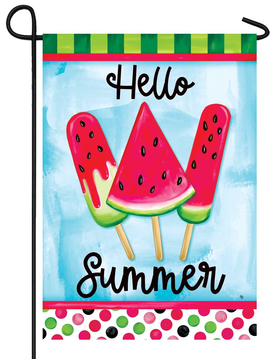 Popsicles Garden Flag - I AmEricas Flags