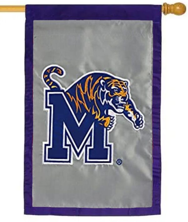 Memphis University Tigers Applique House Flag - I AmEricas Flags