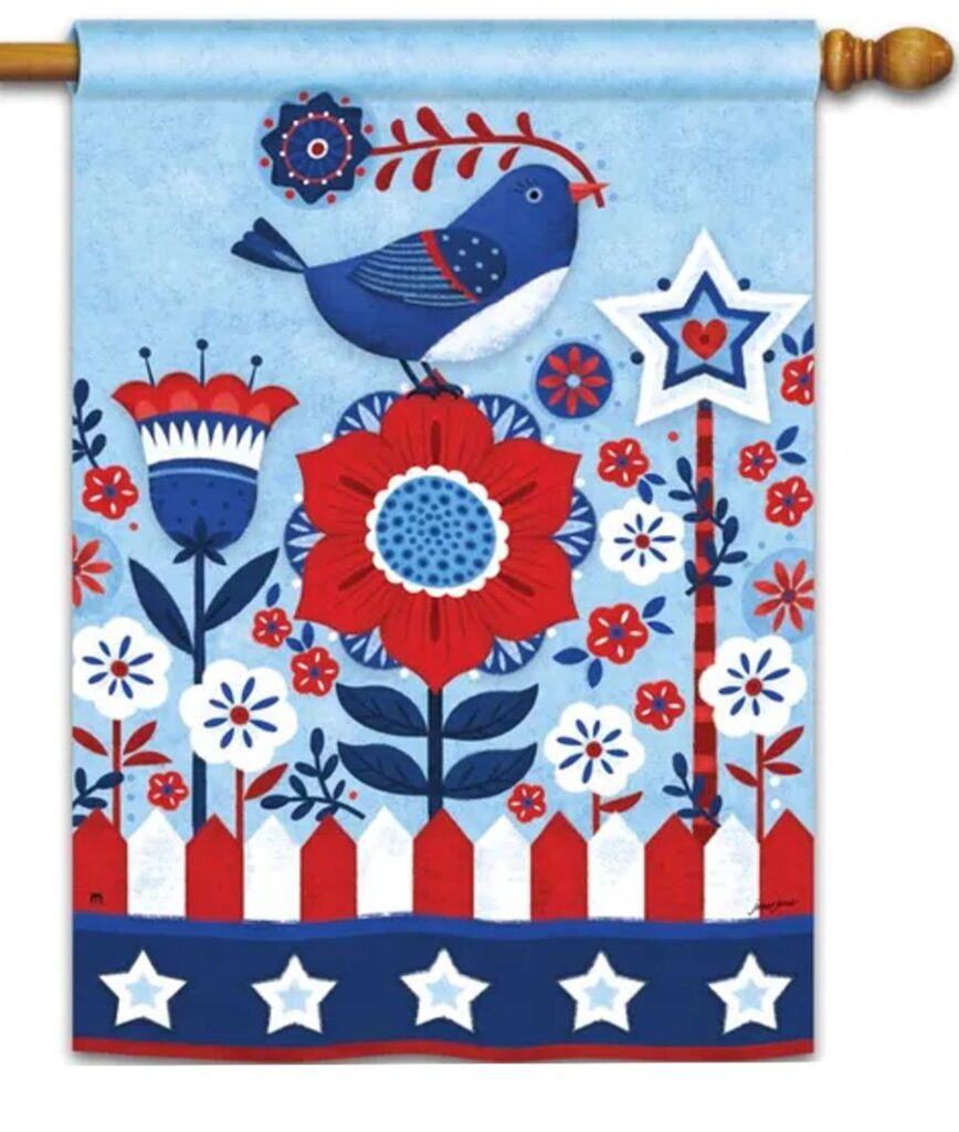 4th of July House Flags - I AmEricas Flags