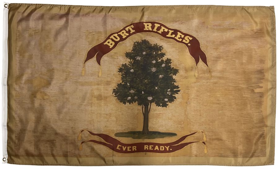 18th Mississippi Infantry Regiment Burt Rifles 3×5 Flag - I AmEricas Flags