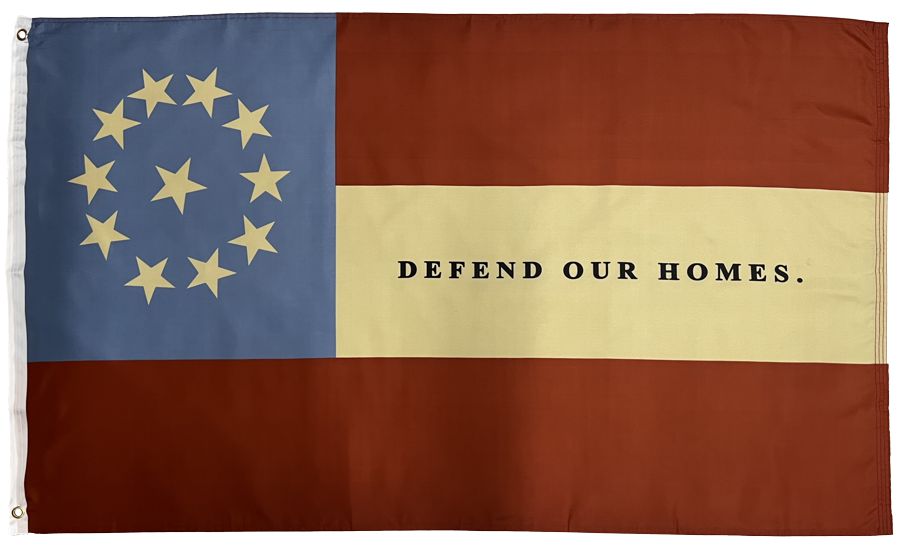 1st National Confederate 11 Star 3×5 Flag – Defend Our Homes - I ...
