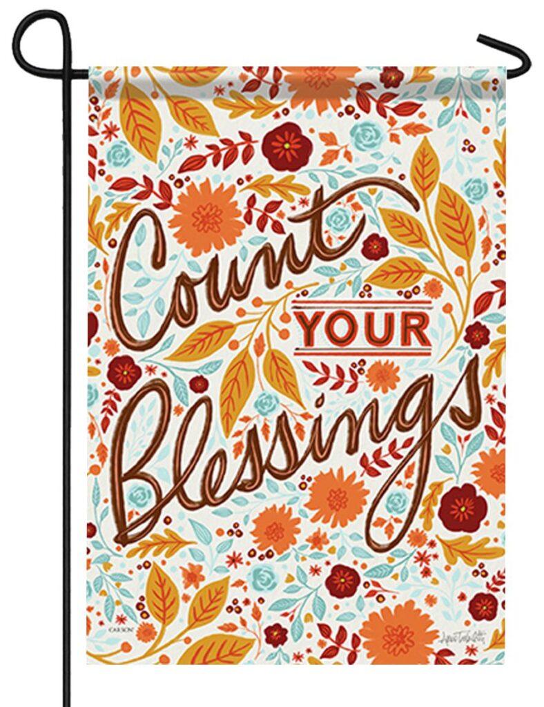 Inspirational Fall Garden Flags - I AmEricas Flags