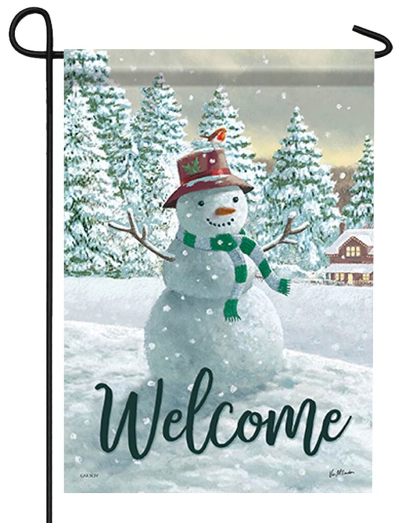 Snowman Garden Flags - I AmEricas Flags