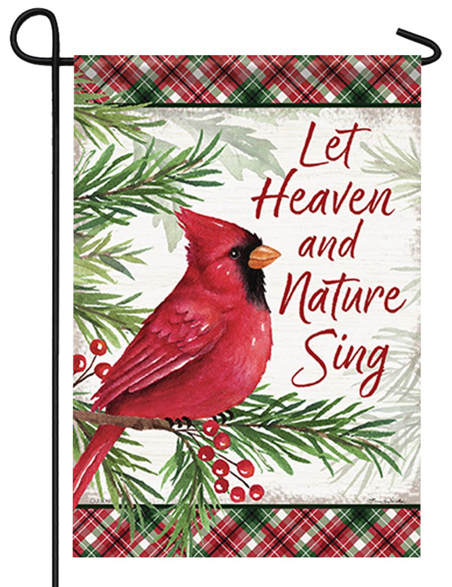 Heaven and Nature Sing Garden Flag - I AmEricas Flags