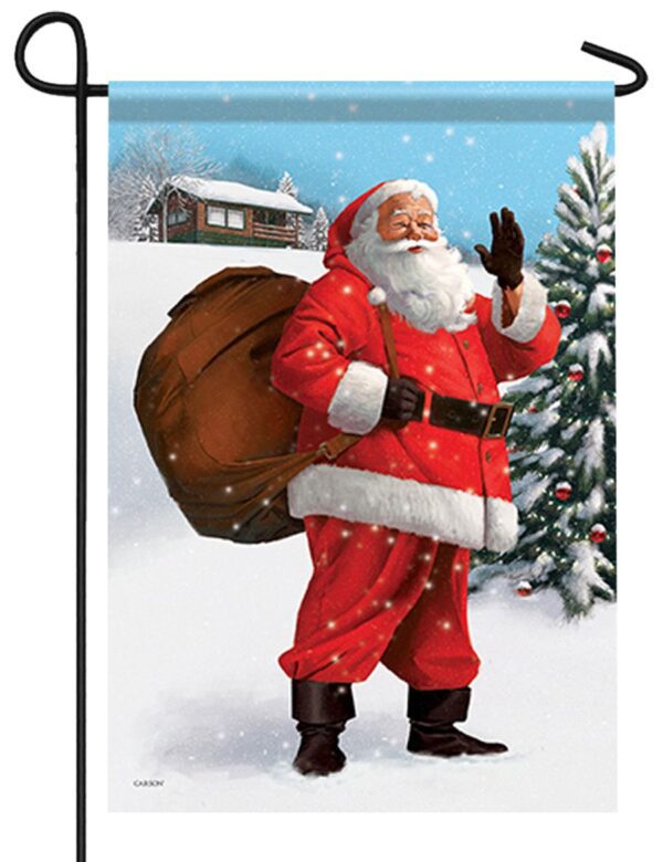Santa Garden Flag - I AmEricas Flags