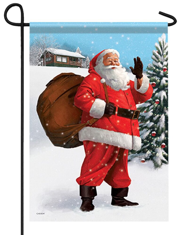 Santa Claus Garden Flags - I AmEricas Flags