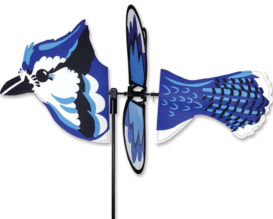 Blue Jay Petite Wind Spinner - I AmEricas Flags