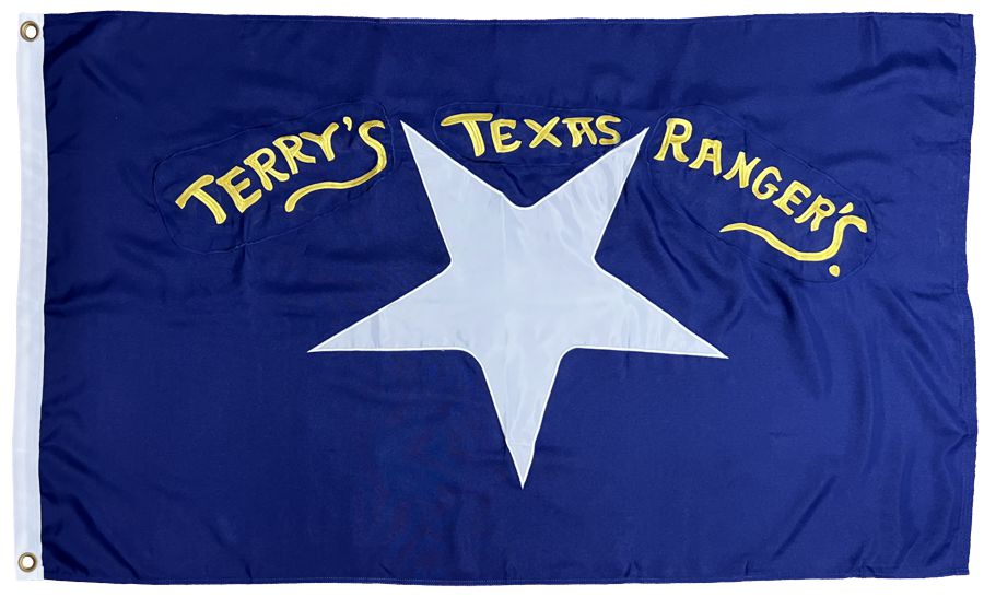 Terry’s Texas Rangers Flag 3×5 2-Ply Polyester - I AmEricas Flags