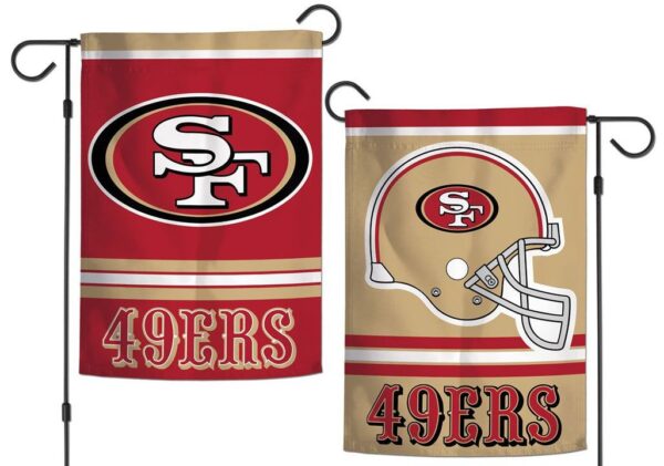 San Francisco 49ers 2 Sided Garden Flag - I AmEricas Flags
