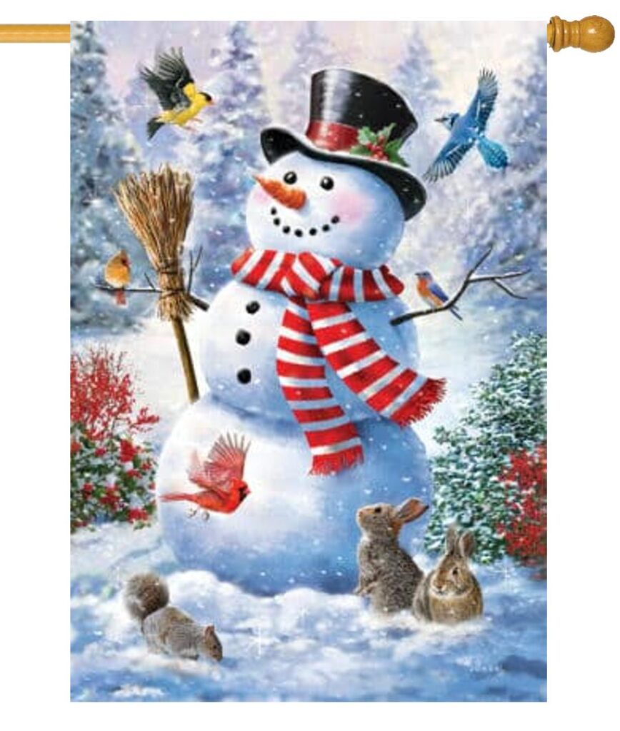 Christmas House Flags - I AmEricas Flags