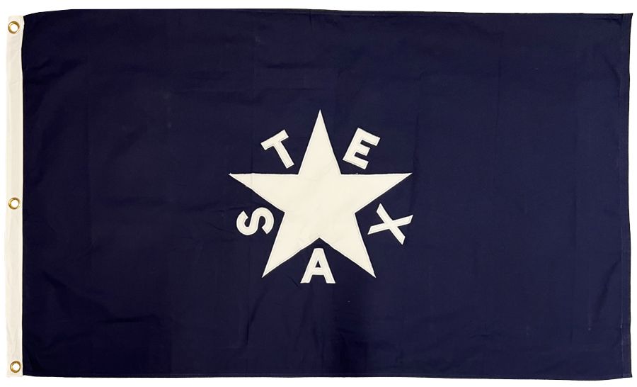Texas Lorenzo de Zavala Flags – Sewn Cotton - I AmEricas Flags