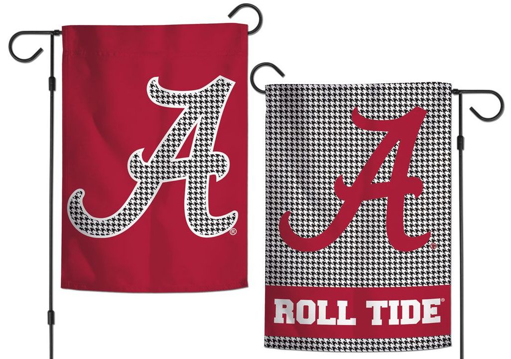 University of Alabama Houndstooth 2 Sided Garden Flag - I AmEricas Flags