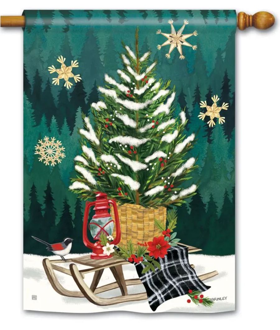 Christmas House Flags - I AmEricas Flags