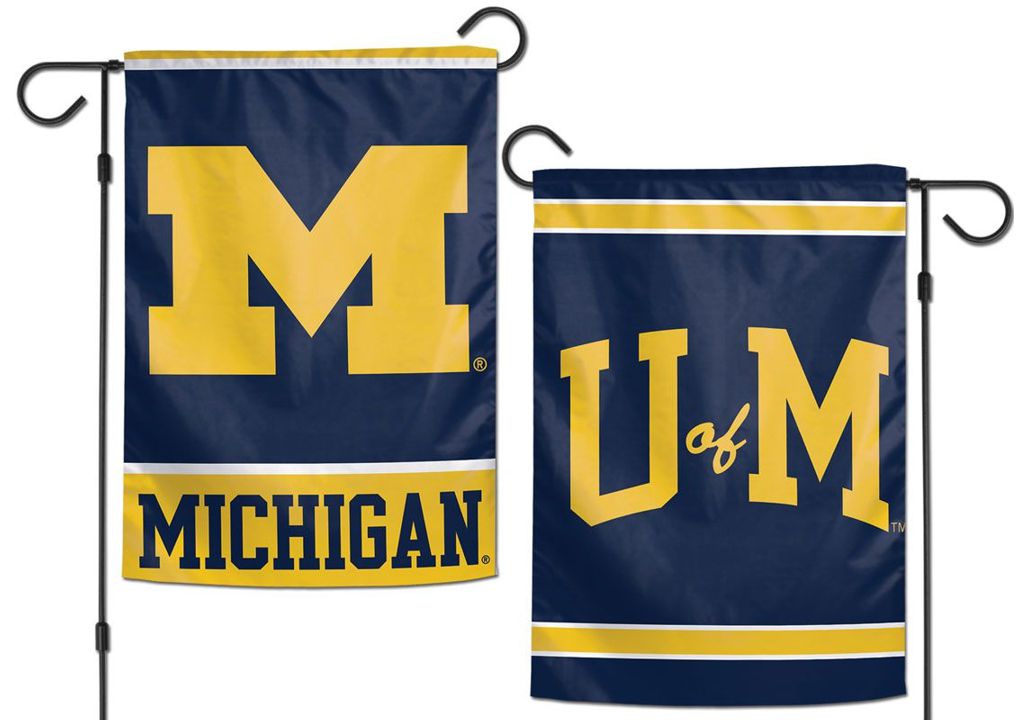 University of Michigan 2 Sided Garden Flag - I AmEricas Flags