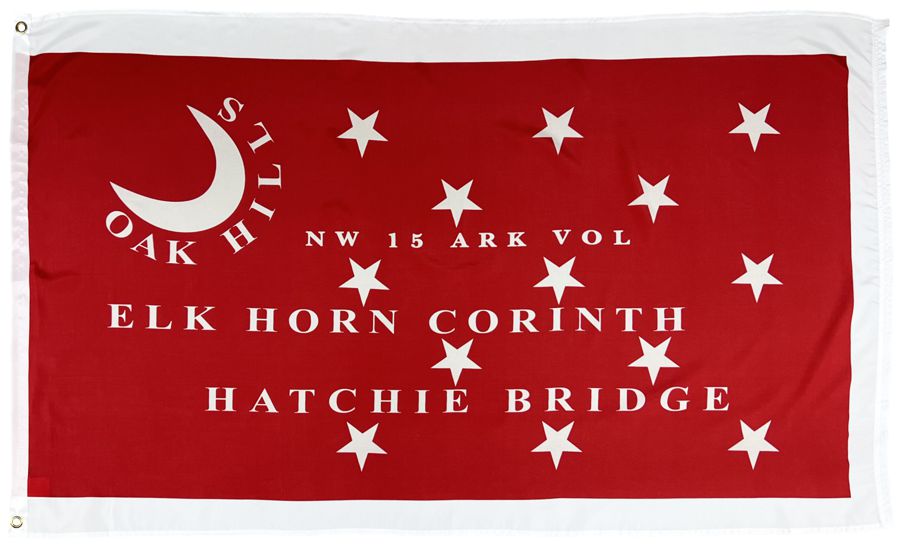 15th NW Arkansas Infantry Regiment 3×5 Flag - I AmEricas Flags