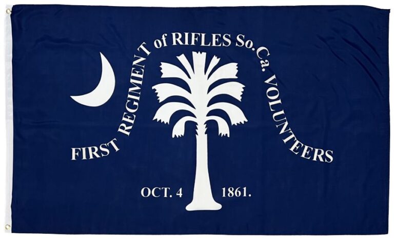 1st South Carolina Regiment of Rifles 3×5 Flag - I AmEricas Flags