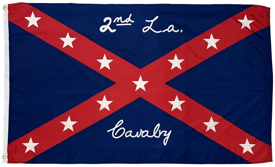 2nd Louisiana Cavalry Regiment 3×5 Flag I Americas Flags