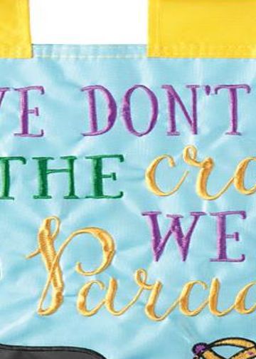 Parade Our Crazy Double Applique House Flag - I AmEricas Flags