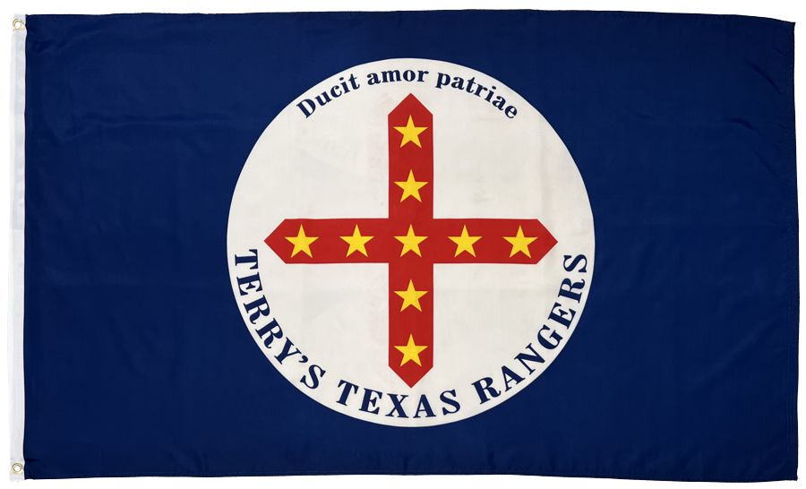 Terry’s 8th Texas Cavalry 3×5 Flag – Printed - I AmEricas Flags
