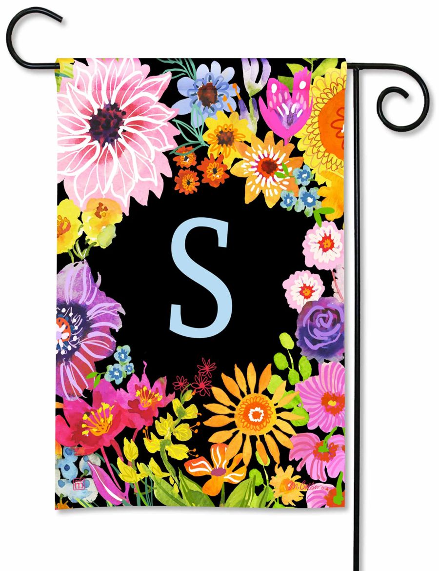 Letter S Garden Flags - I AmEricas Flags
