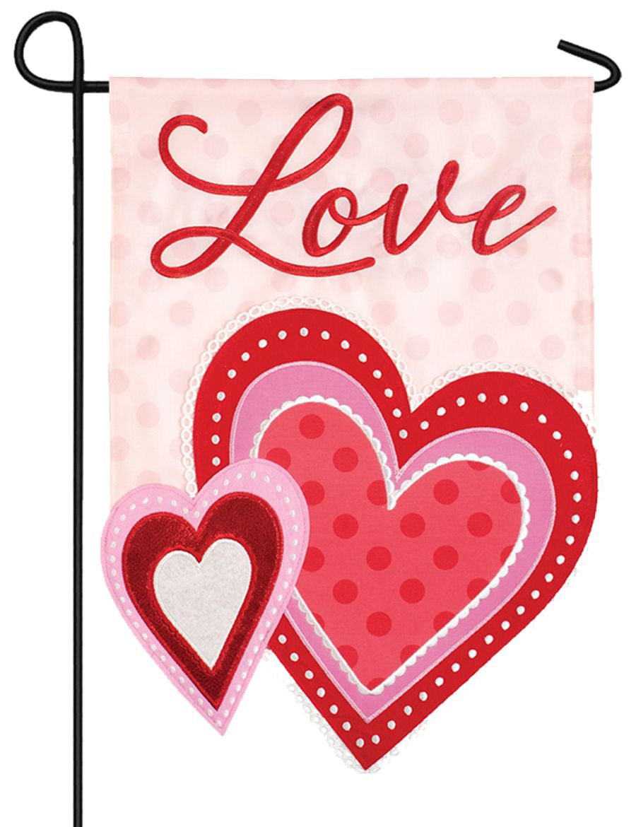 Valentine's Day Garden Flags - I AmEricas Flags