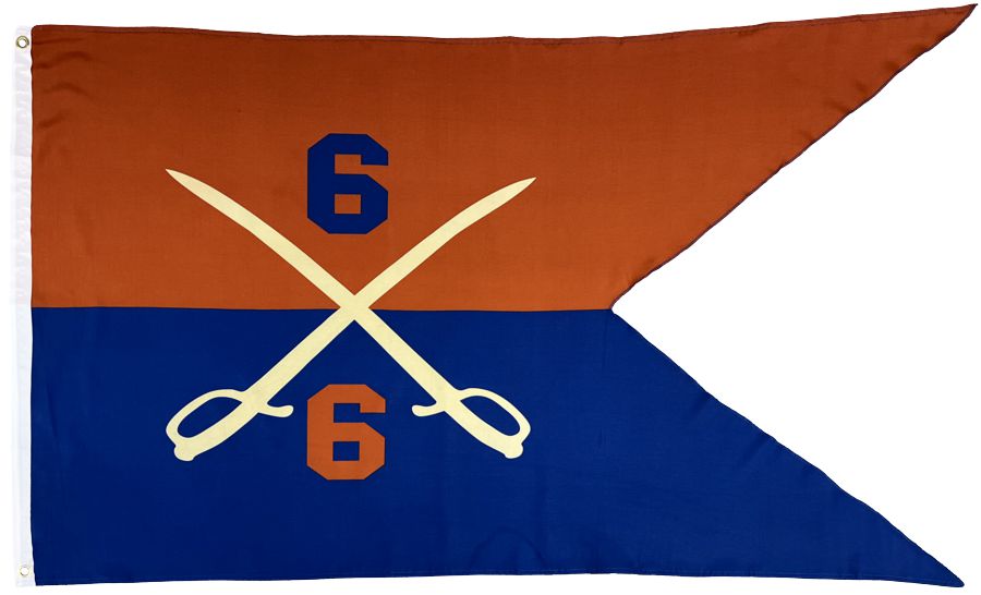 2nd Brigade 6th Michigan Division Cavalry 3×5 Guidon Flag - I AmEricas ...