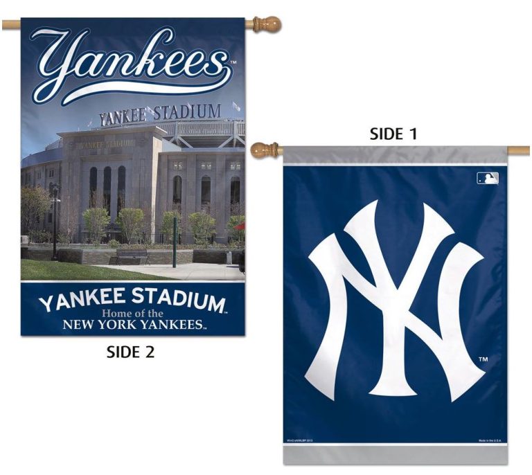 New York Yankees 2 Sided House Flag - I AmEricas Flags