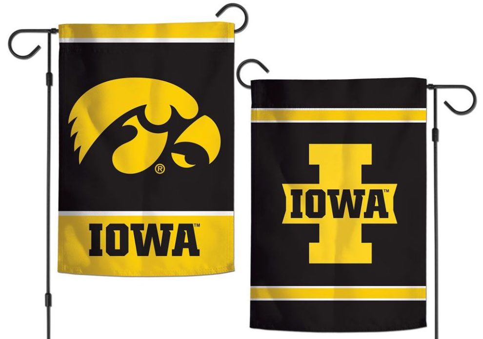 Iowa Hawkeyes 2-Sided Garden Flag - I AmEricas Flags